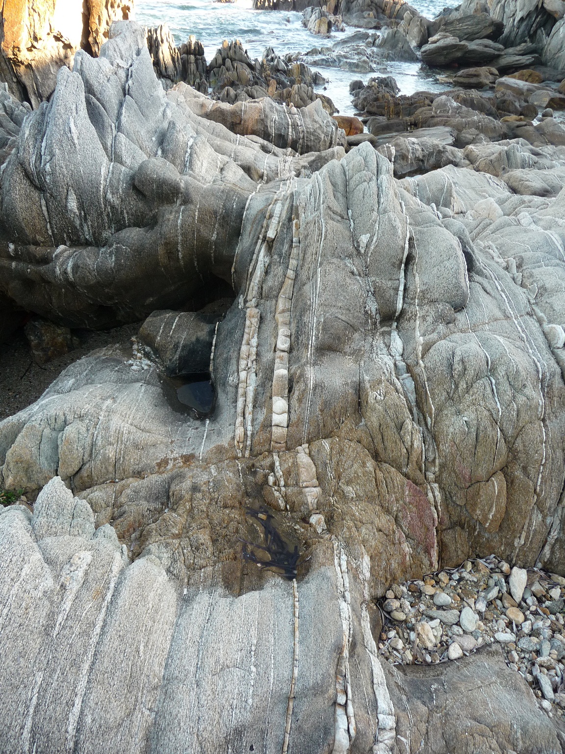 Foto migmatiti - Metamorfismo Sardegna - Università di Cagliari